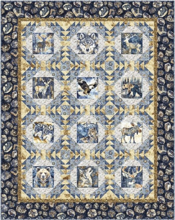 Wild Places Quilt Pattern - Pine Tree Country Quilts